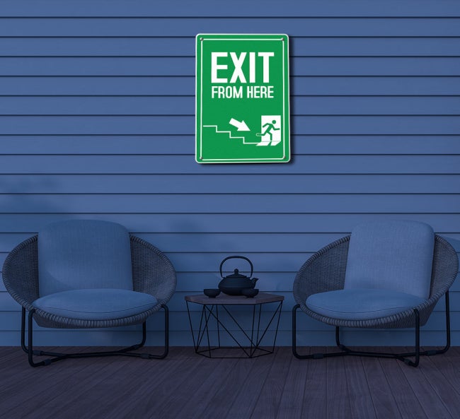 Shop Reflective Exit Signs | Best of Signs