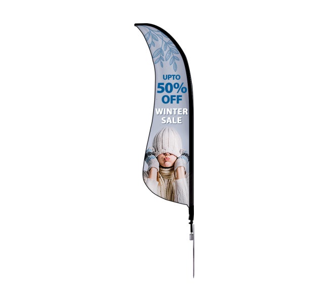 Shop for Custom Shark Fin Flags - Save Up To 30% OFF | Best of Signs