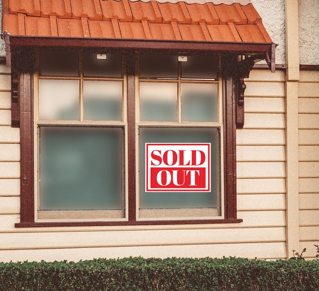 Buy Opaque White Window Decals | Best of Signs