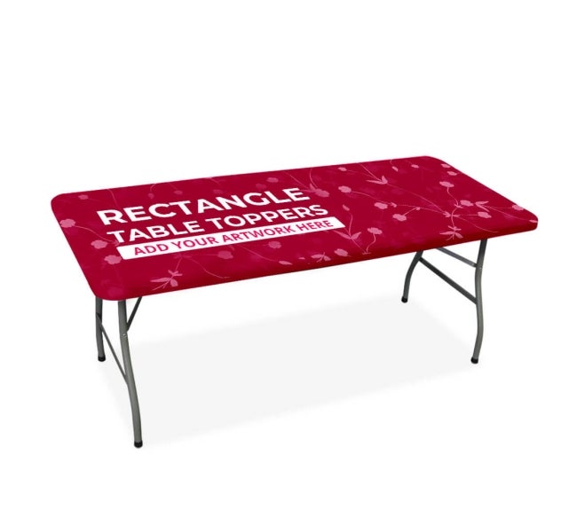 Buy Rectangle Table Toppers | Best of Signs