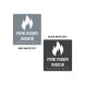 Buy Fire Riser Inside Braille Sign & Get 20% Off | Best of Signs