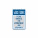 Visitors Please Ring Bell Decal (Reflective)