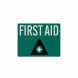 First Aid Cross On Triangle Decal (Reflective)