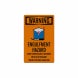 Grain Silo Engulfment Hazard Decal (Reflective)
