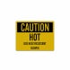OSHA Use Heat Resistant Gloves Decal (Reflective)