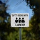 Safety Begins With Teamwork Aluminum Sign (Reflective)