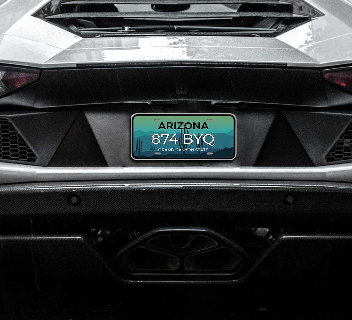 Lamborghini Plates