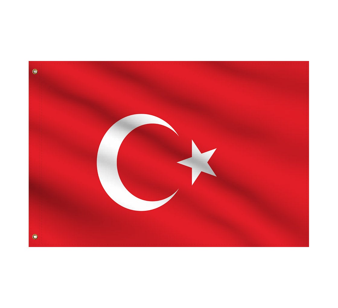 Turkey Flag Waving