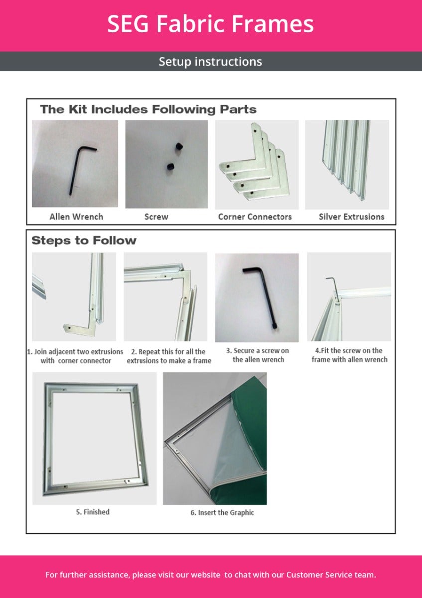 SEG Fabric Frames